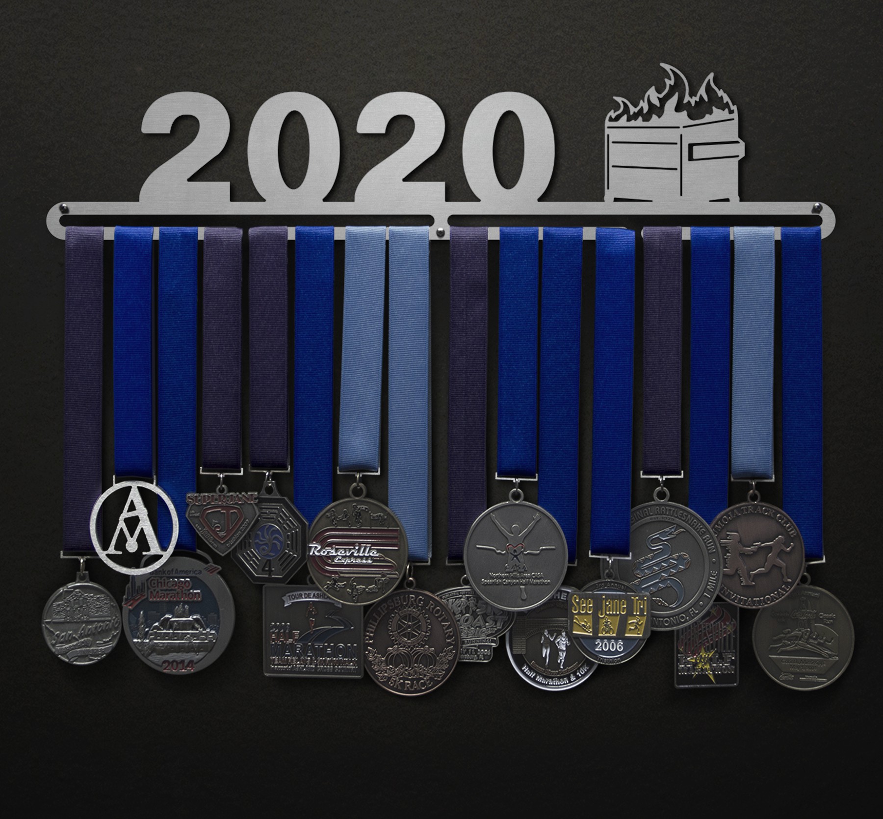 2020 Dumpster Fire | Sport & Running Medal Displays | The Original ...