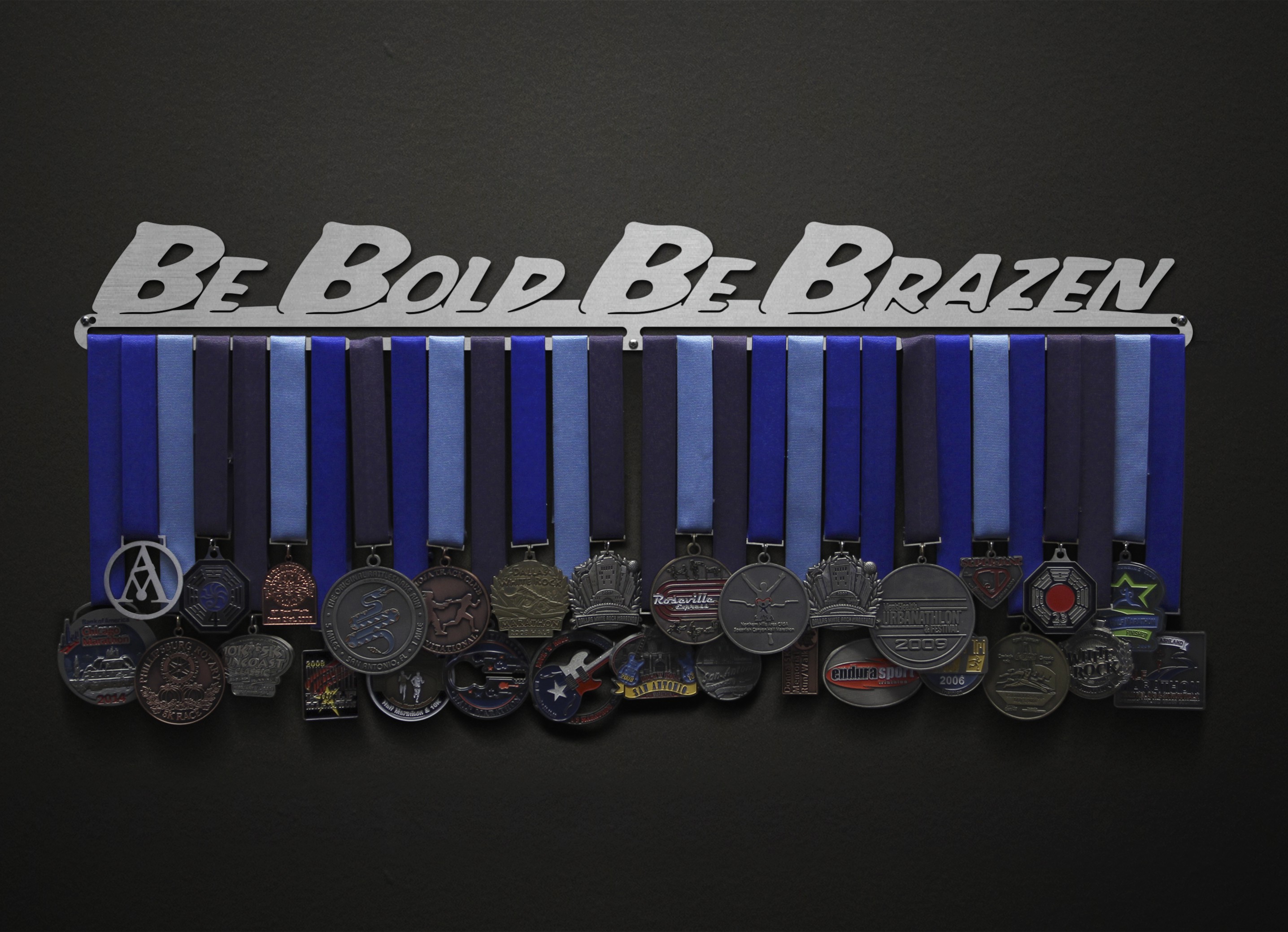Be Bold Be Brazen | Sport & Running Medal Displays | The Original ...