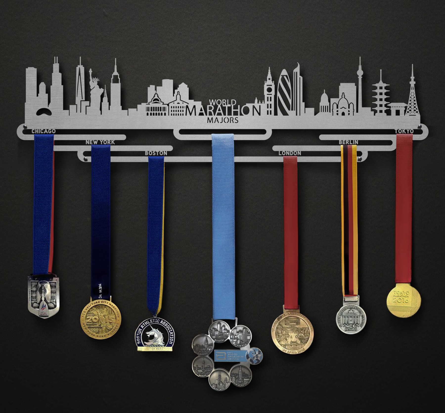 World Marathon Majors - Cityscape Edition | Sport & Running Medal ...